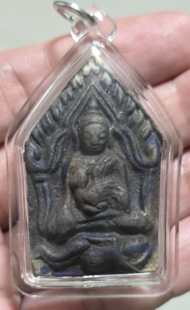 Luang Phor Suang's Khun Paen 2519 back with Master hair and handyant ...