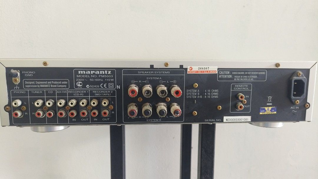 Marantz PM5003 Integrated Amplifier, Audio, Soundbars, Speakers ...