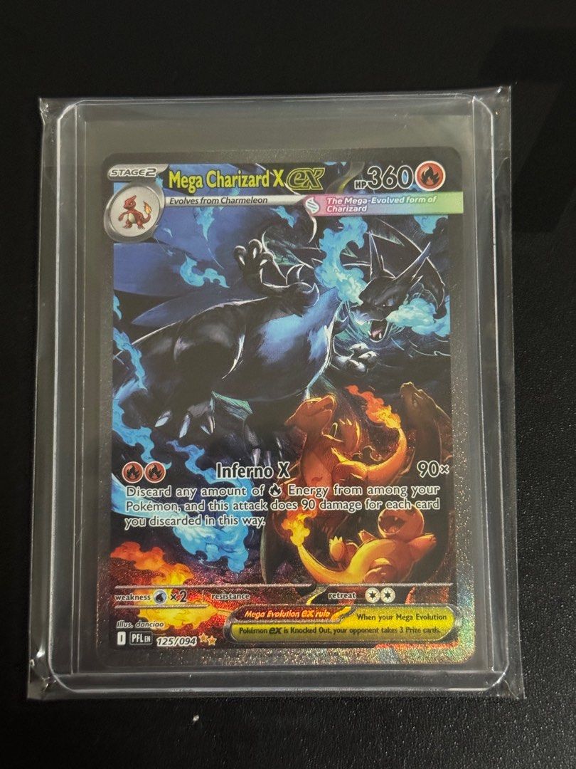 Mega Charizard X SIR [MINT], Hobbies & Toys, Toys & Games on Carousell
