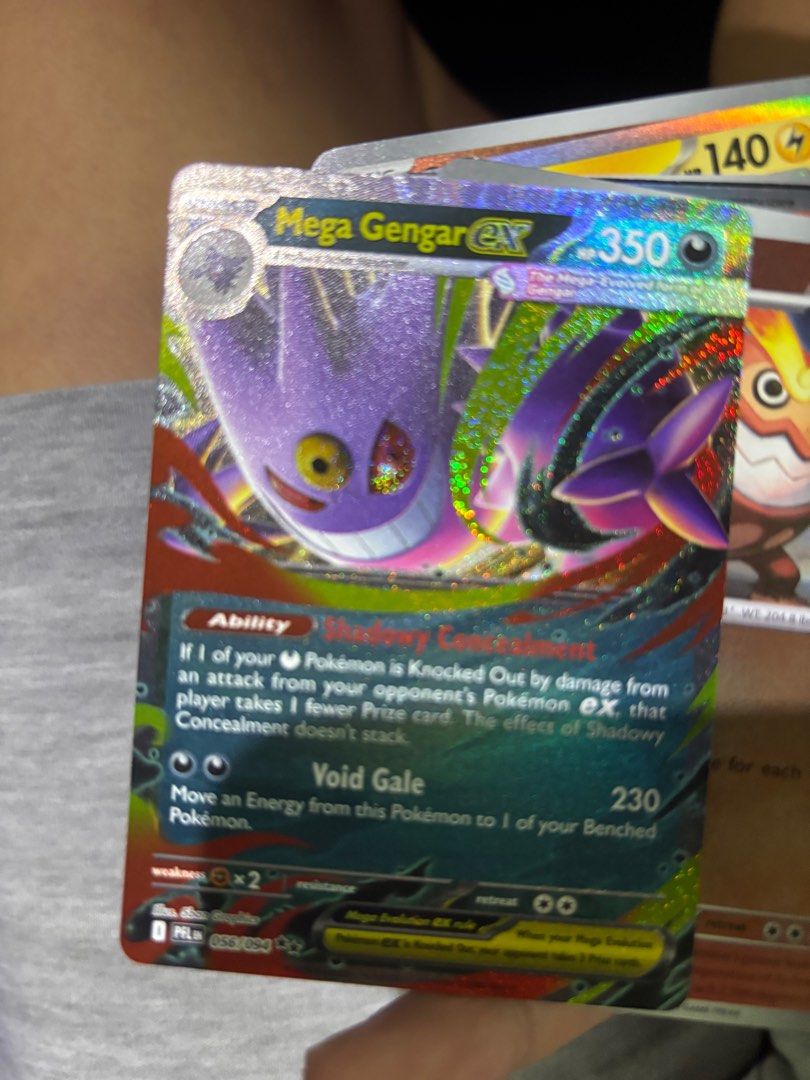 Phantasmal Flame Mega Gengar EX Pokemon Card, Hobbies & Toys, Toys ...