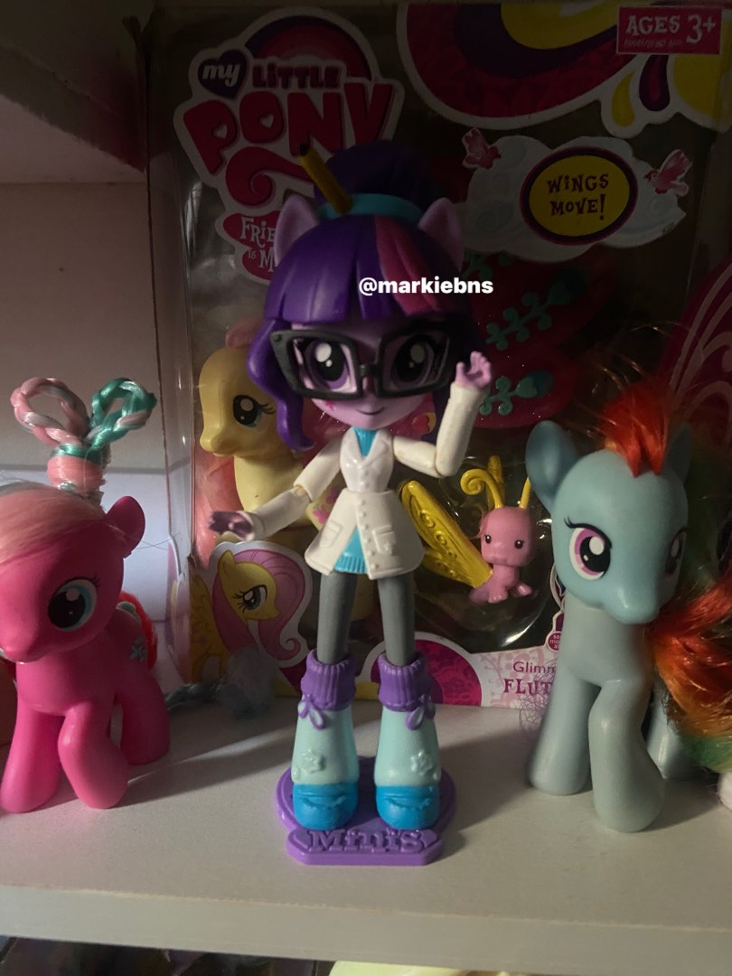 MLP MY LITTLE PONY EG EQUESTRIA GURLS MINIS TWILIGHT SPARKLE SCI-TWI ...
