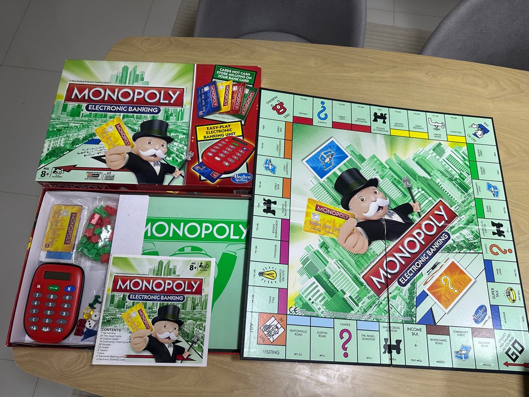 Monopoly Electronic Banking Board Game, Hobbies & Toys, Toys & Games on ...