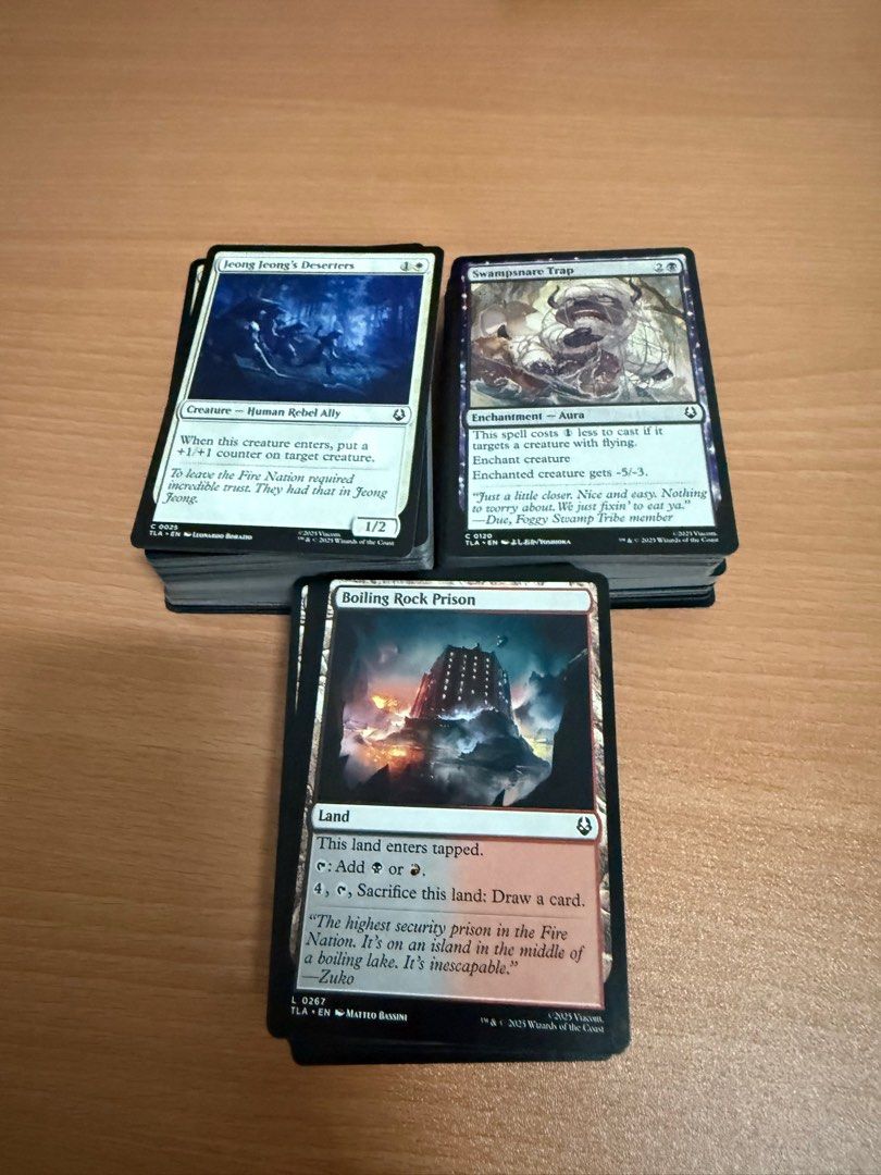 MTG Avatar the last airbender common bulk, Hobbies & Toys, Toys & Games ...