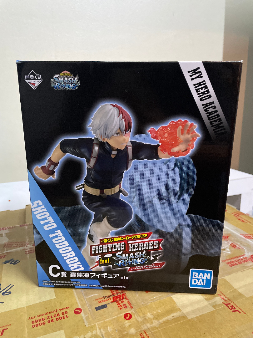 My Hero Academia Fighting Heroes Smash Rising Shoto Todoroki Figure ...