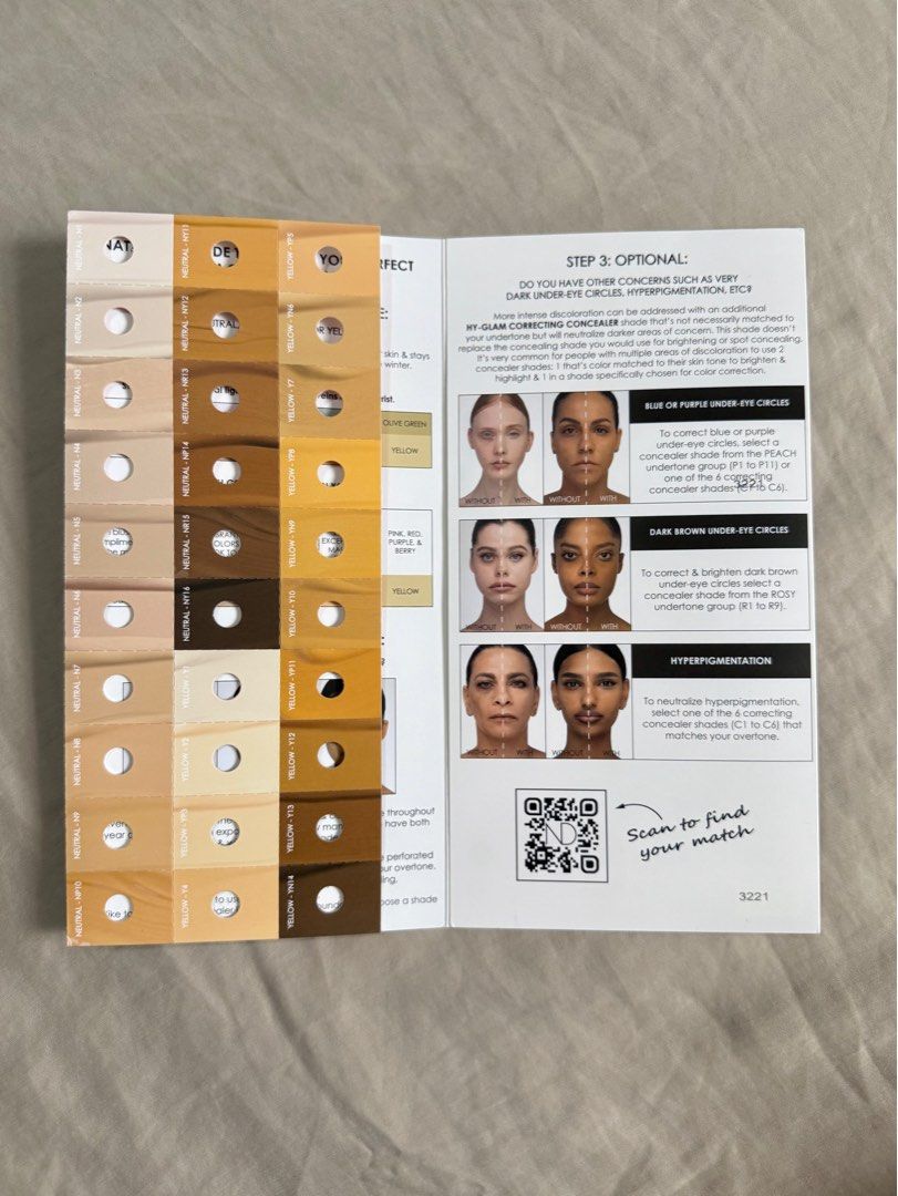 Natasha Denona HY-Glam Concealer Sample, Beauty & Personal Care, Face ...