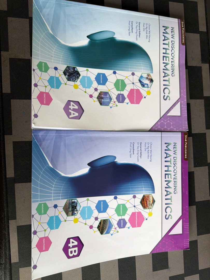 New Discovering Mathematics 4A & 4B, Hobbies & Toys, Books & Magazines ...