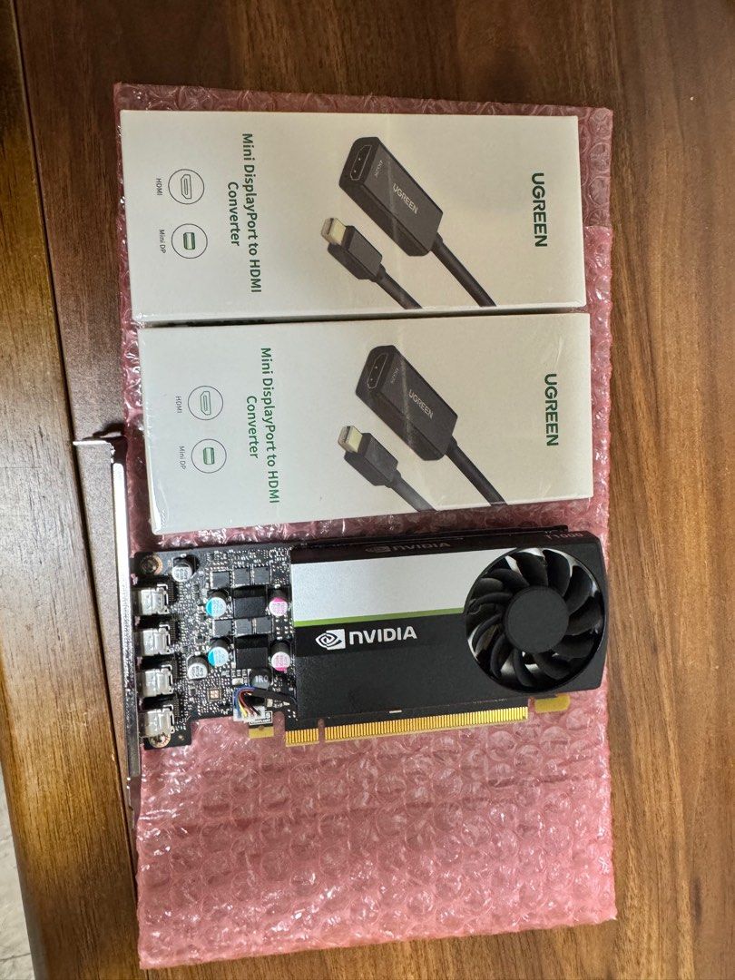 NVIDIA Quadro T1000 4GB 4mDP Graphics- brand new, Computers & Tech, Parts & Accessories ...