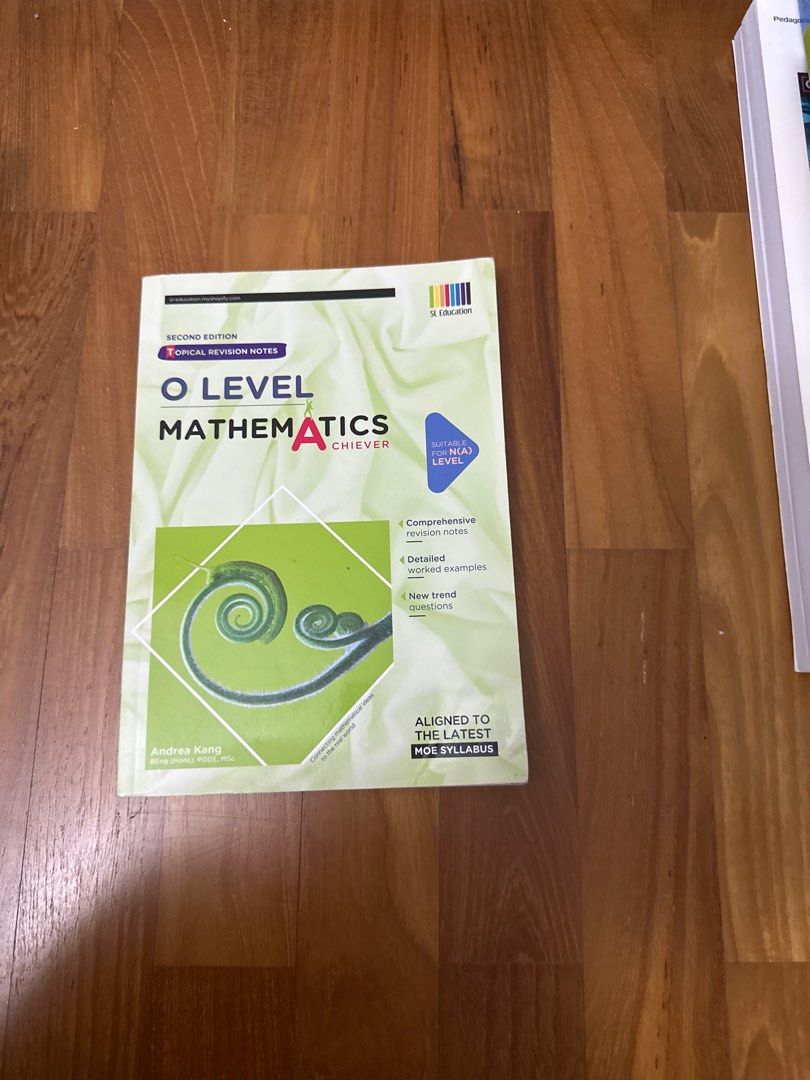 O Level Mathematics Achiever Revision Notes, Hobbies & Toys, Books ...