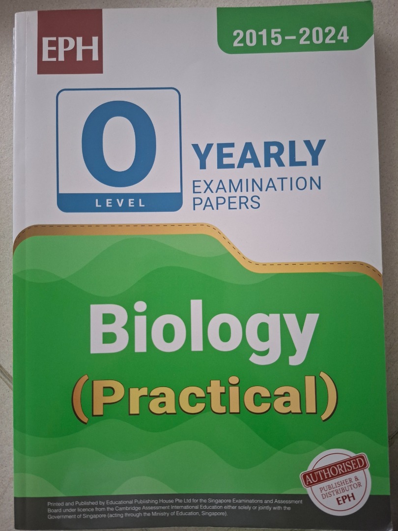 O level pure biology practical, Hobbies & Toys, Books & Magazines ...