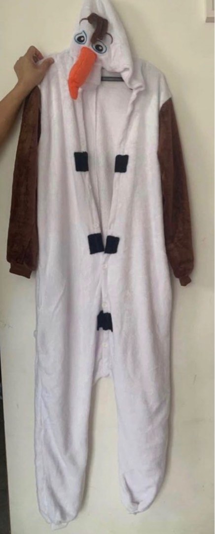 Olaf Adult Onesie Costume, Babies & Kids, Babies & Kids Fashion on ...