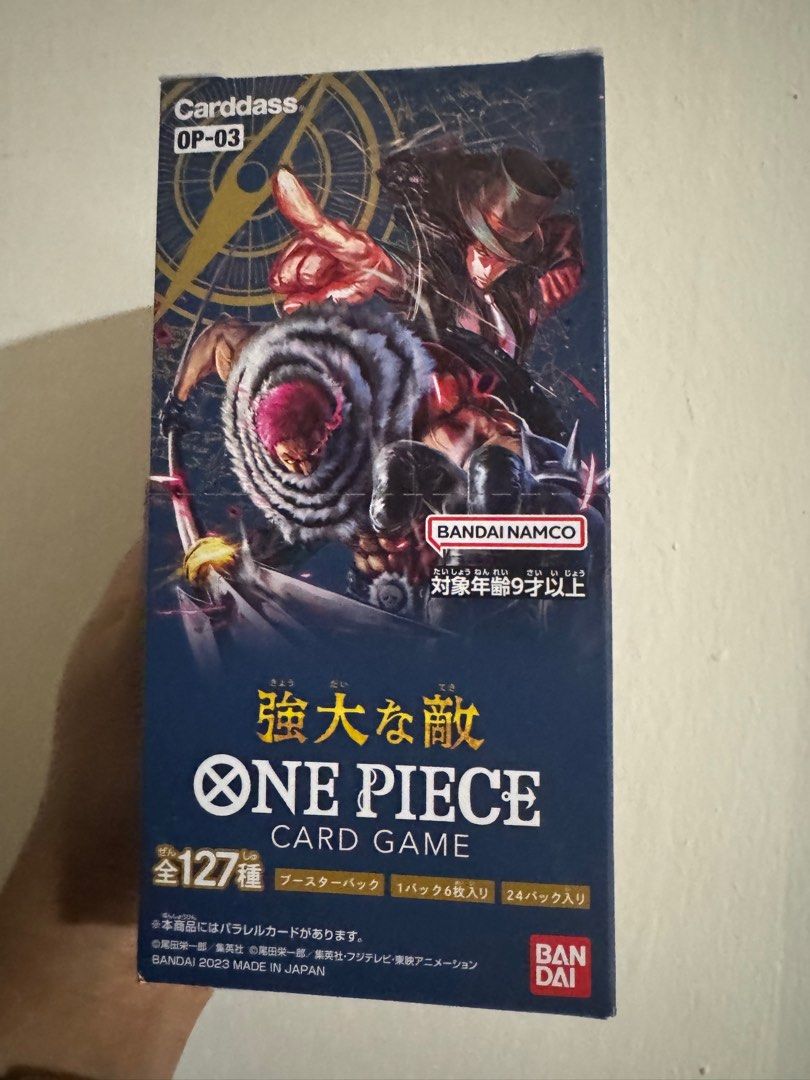 One Piece Card Game Booster Box - OP-01, OP-03, OP-04, Hobbies & Toys ...
