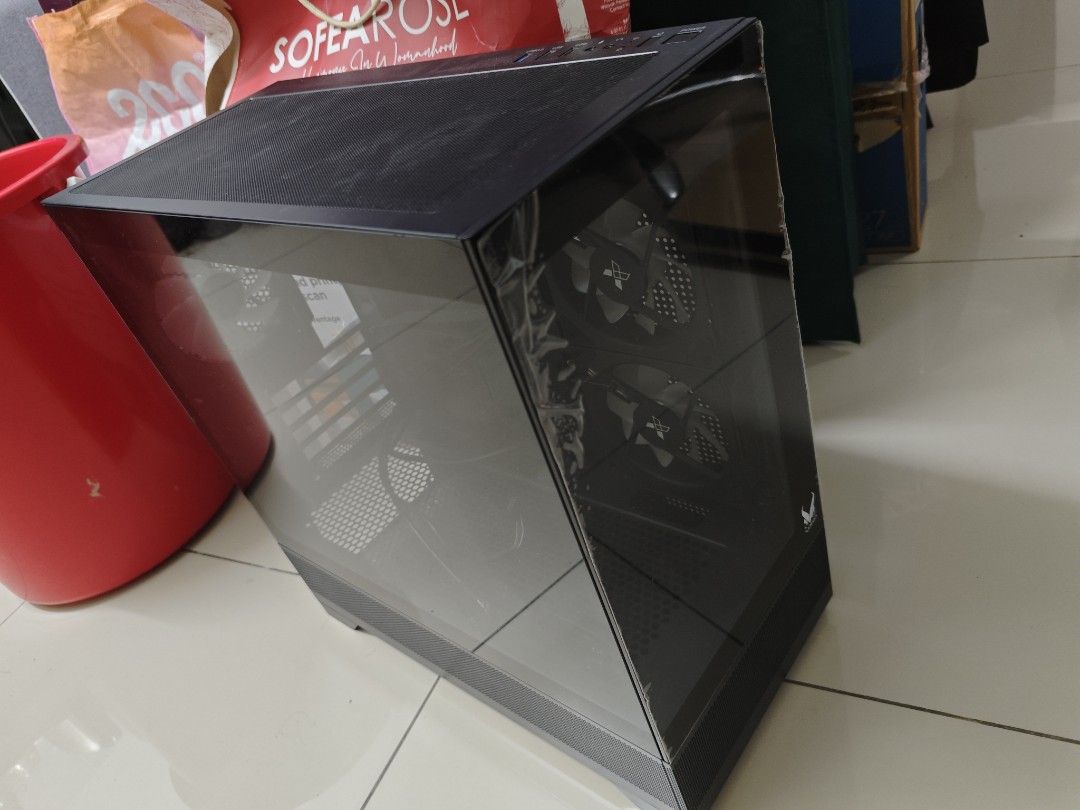 PC Case MATX Aquarium Invasion(lupa nama model), Computers & Tech ...