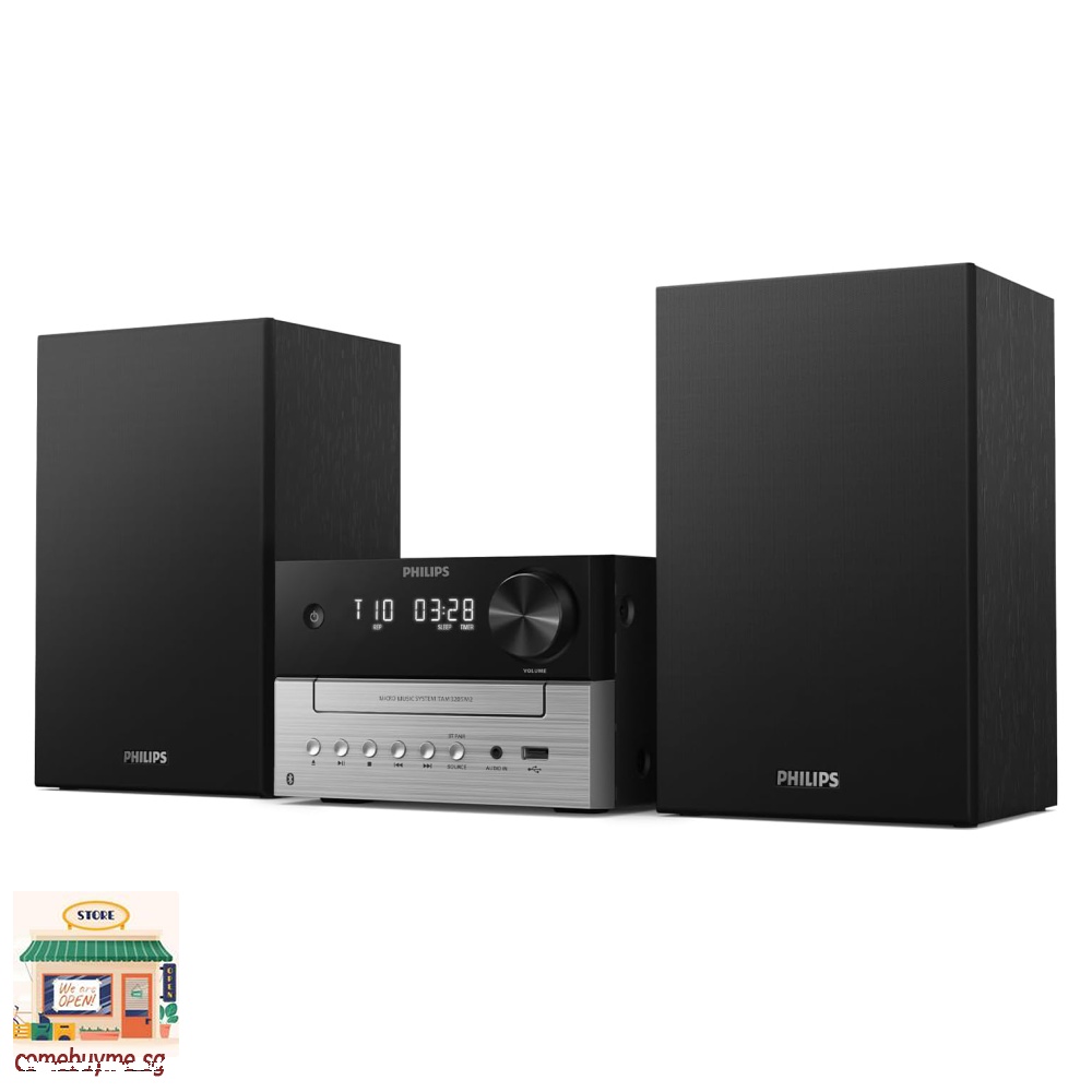 PHILIPS TAM3205M2 Micro Music System HiFi, Bluetooth, CD Player, USB ...