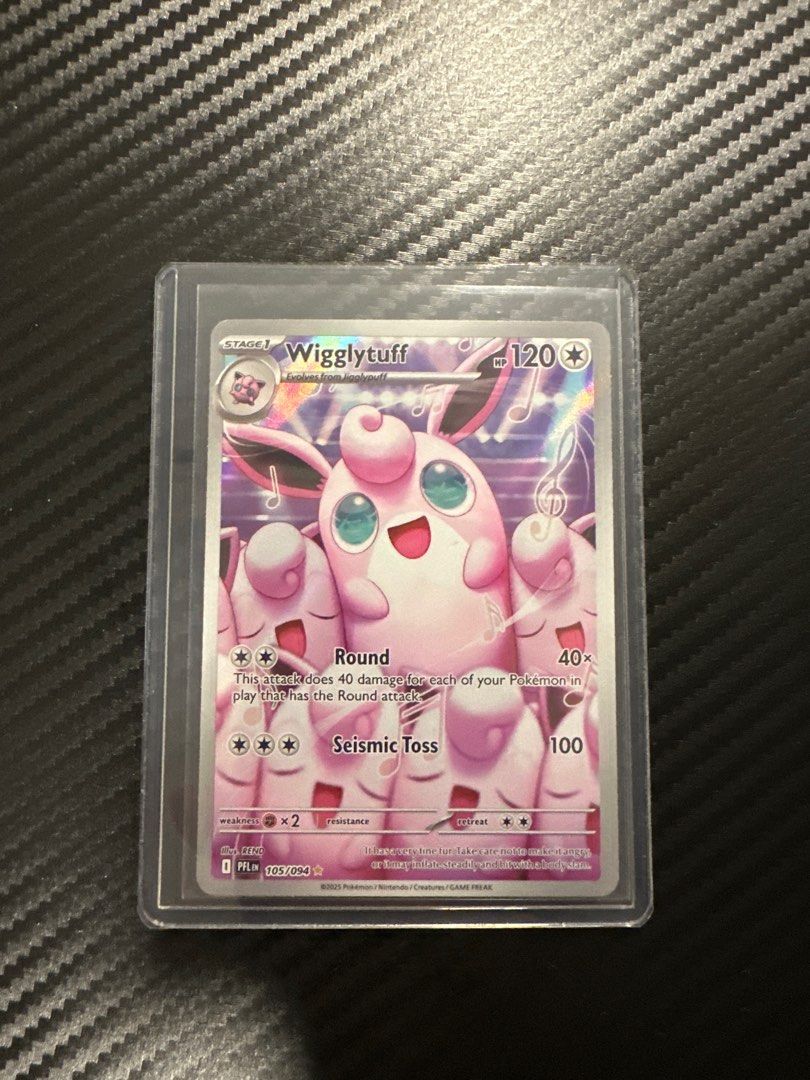 Pokemon Card Wigglytuff Phantasmal Flames, Hobbies & Toys, Toys & Games ...