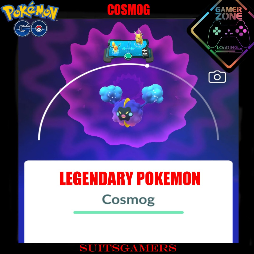Pokemon GO - Legendary Cosmog [LEGENDARY POKEMON !!], Video Gaming ...