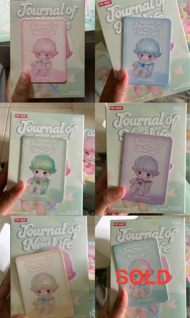 POP MART DIMOO World Journal of New Life Blind Box, Hobbies & Toys ...