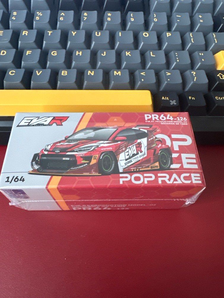 POPRACE 1/64 EVA RT PRODUCTION MODEL - 02 GOODRIDE GR YARIS, Hobbies ...