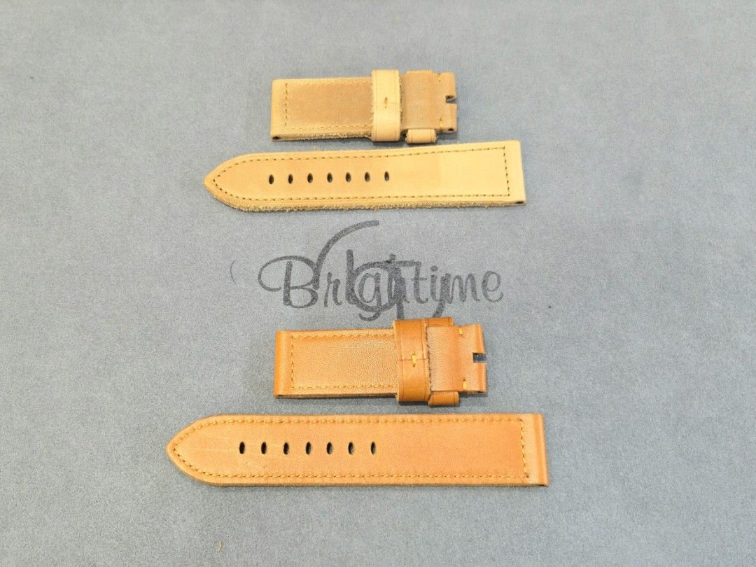 Pre-Owned Calf Leather Strap In 24MM for Panerai, Luxury, Watches on ...