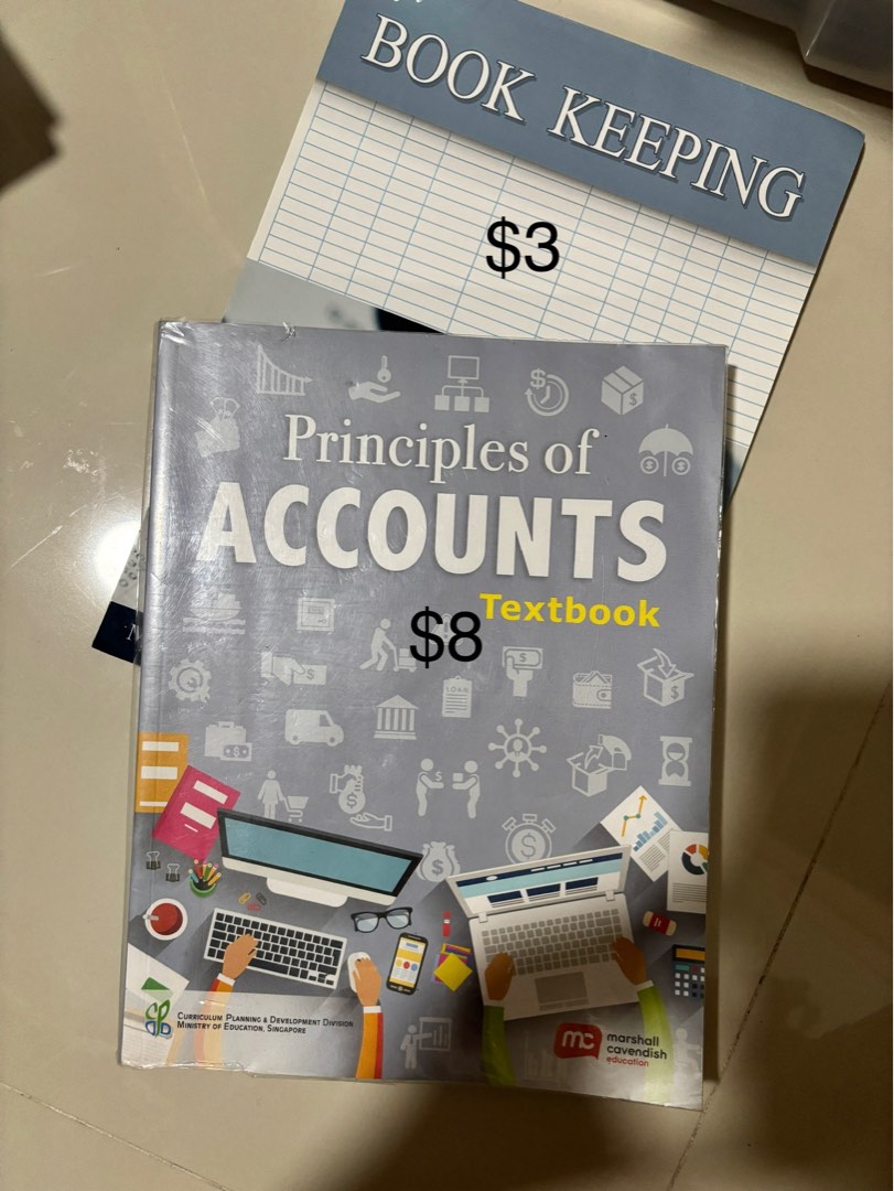 Principles of Accounts Textbook + Book Keeping, Hobbies & Toys, Books ...