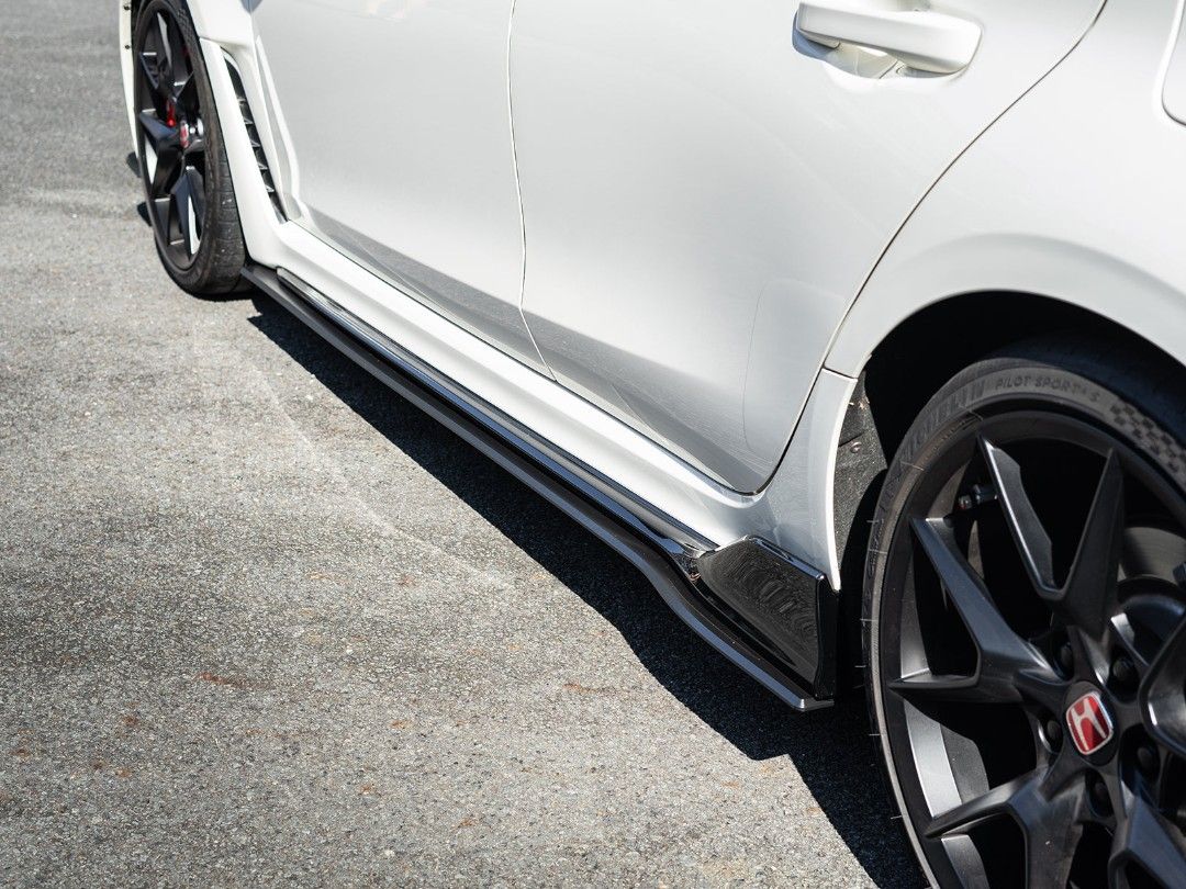 Project Aero - Honda Civic Type R FL5 Side Skirt Extensions, Car ...