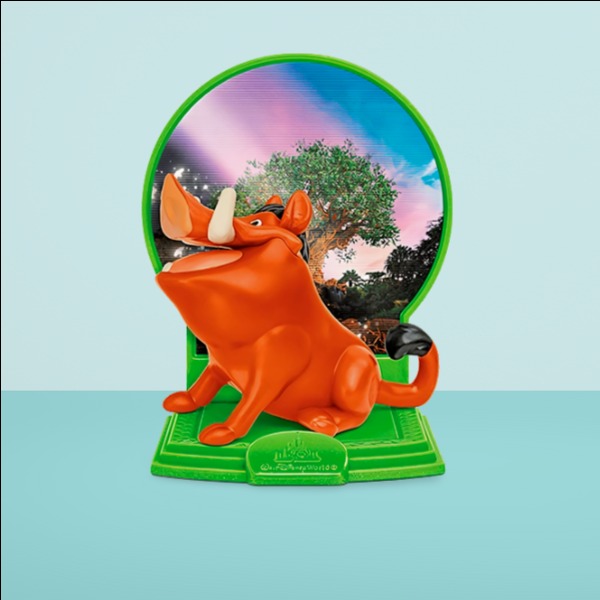 "Pumbaa" 2021 Walt Disney World 50 McDonald's Happy Meal Toy, Hobbies ...