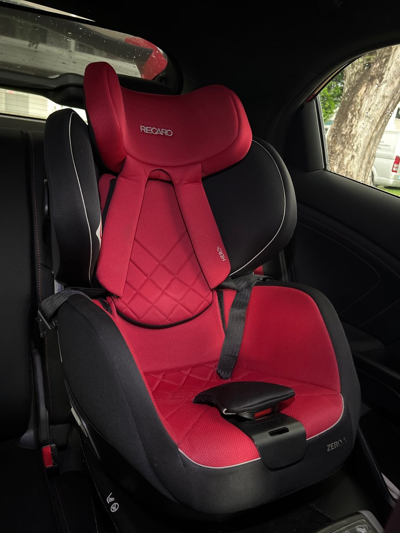 Recaro Zero.1 Child Car Seat - Red and Black, Babies & Kids, Going Out ...