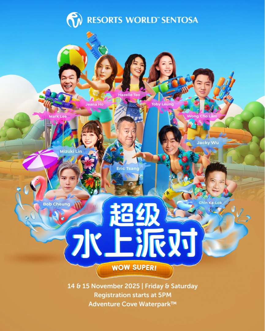 Resorts World Sentosa WOW Super! 1-Day Pass, Tickets & Vouchers, Event ...