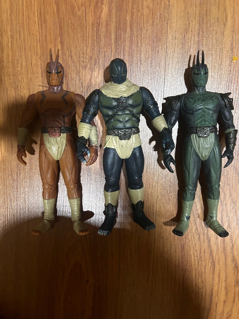 (RM50 EACH) Kamen Rider Kuuga Grongi Sofubi 2000, Hobbies & Toys, Toys ...
