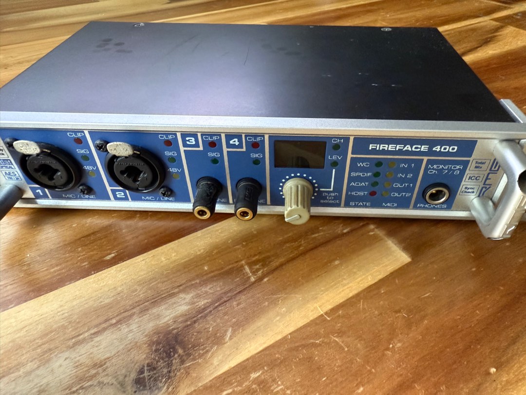 RME Fireface 400 Audio Interface, Audio, Other Audio Equipment on Carousell