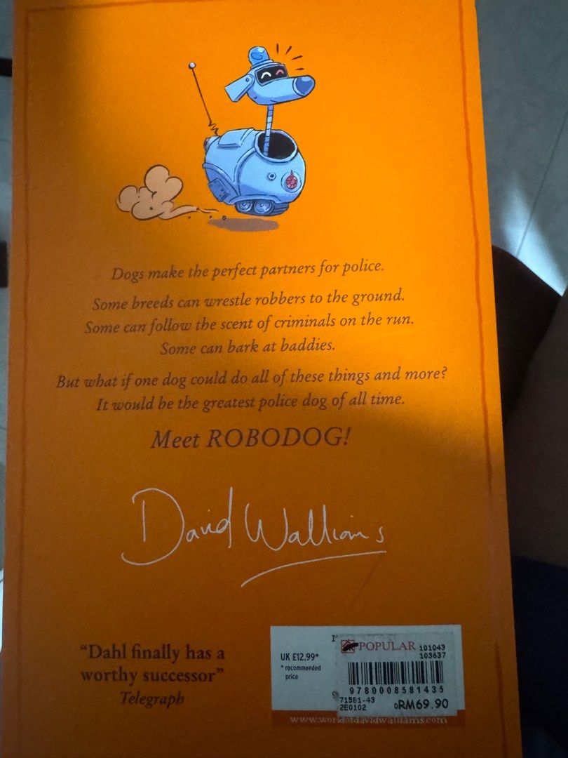 RoboDog by David Walliams, Hobbies & Toys, Books & Magazines, Children ...