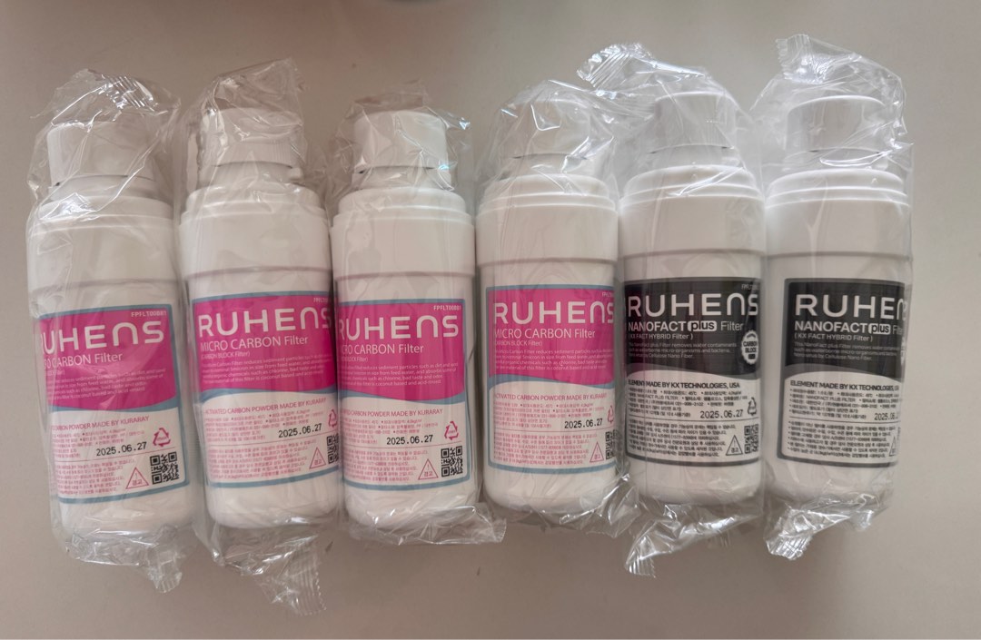 Ruhens V Series Micro Carbon & NanoFact Plus Water Filter, TV & Home ...