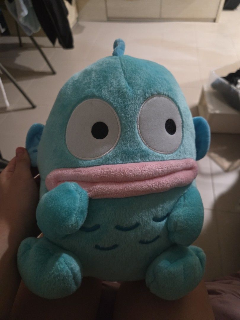 Sanrio Hangyodon UFUFU Big Plush, Hobbies & Toys, Toys & Games on Carousell