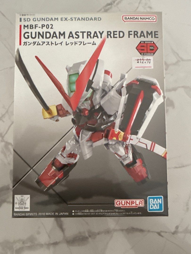 SD Gundam EX-Standard Astray Red Frame Model Kit, Hobbies & Toys, Toys ...
