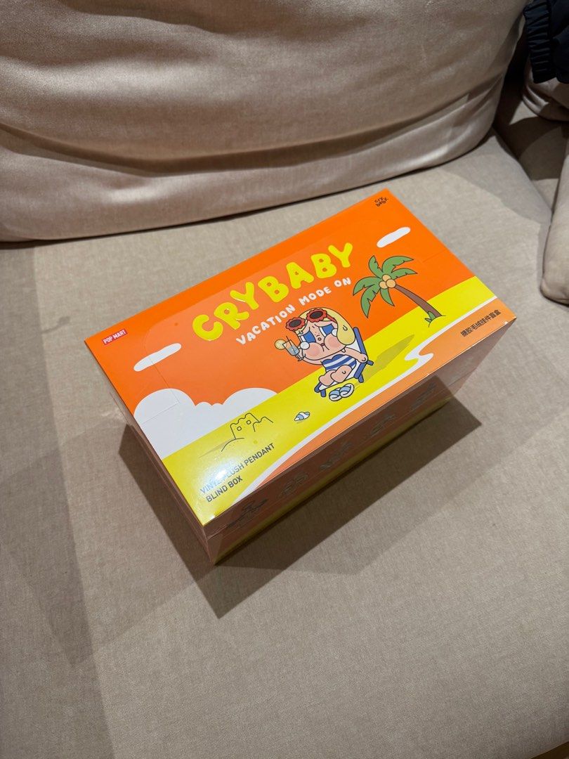 SEALED Pop Mart Crybaby Vacation Mode On Blind Box, Hobbies & Toys ...