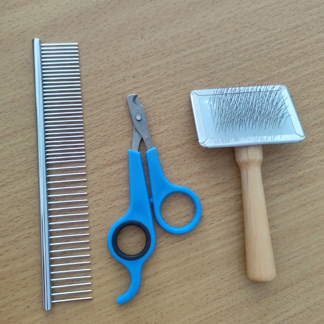 sisir grooming anabul gunting kuku kucing kelinci anjing pet ...