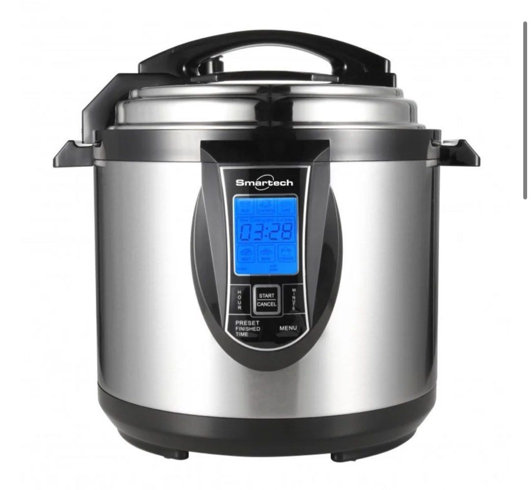 Smartech 6L LCD 智能電子壓力鍋, 家庭電器, 廚房電器, 鍋具 - Carousell