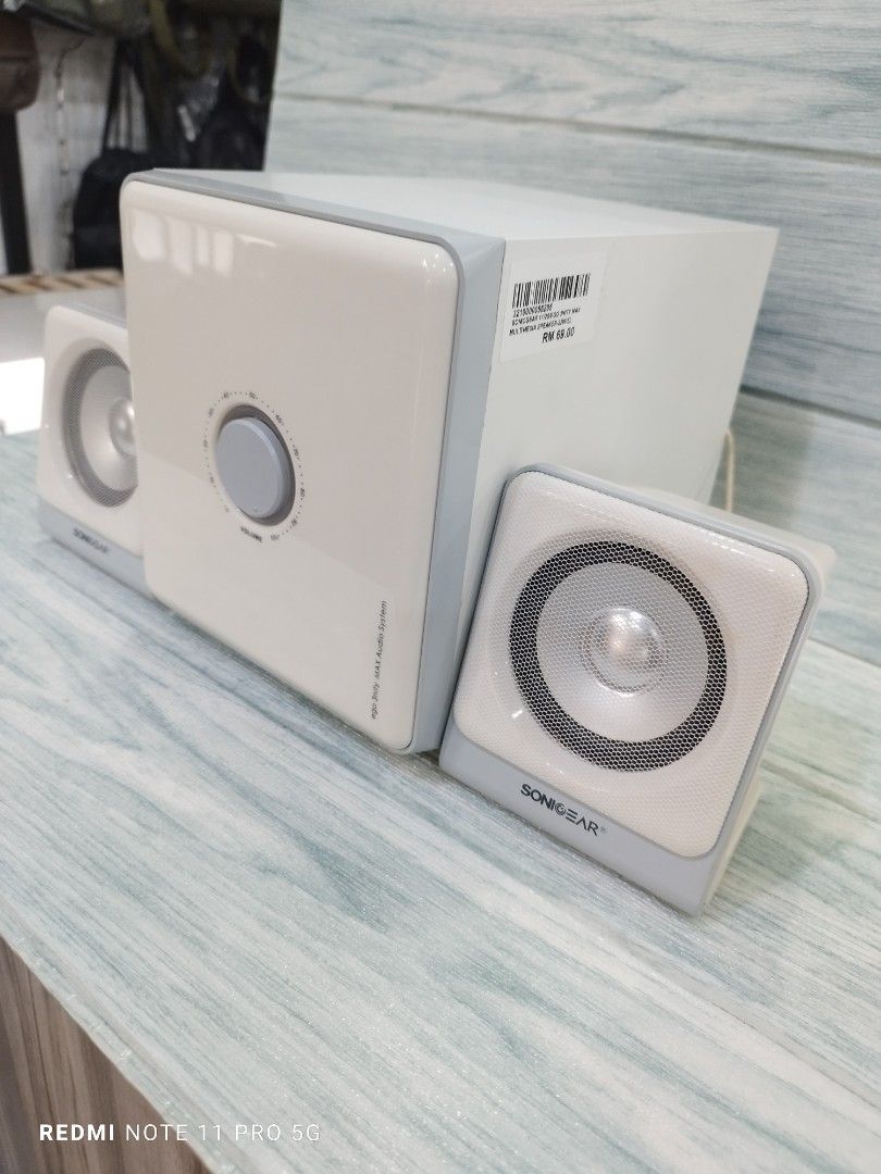 SONICGEAR EGO 3NITY MAX AUDIO SYSTEM MULTIMEDIA SPEAKER, Audio ...
