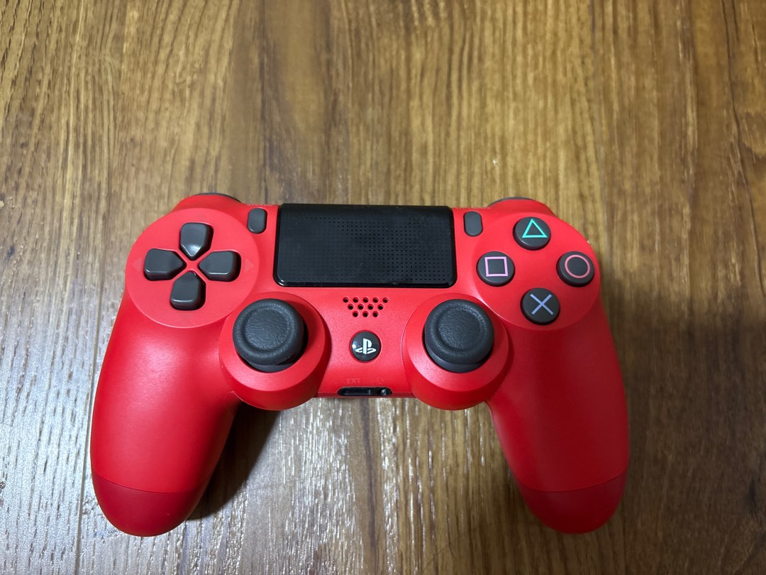 Sony PlayStation 4 Red Controller, Video Gaming, Gaming Accessories ...