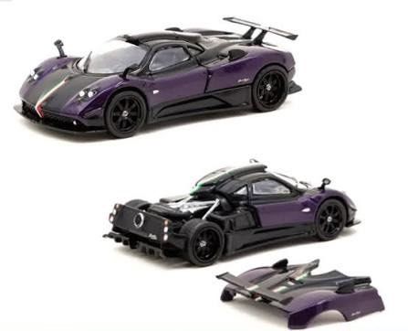 Tarmac Works TWOC Pagani Zonda Cinque Viola PSO 1/64 Diecast, Hobbies ...