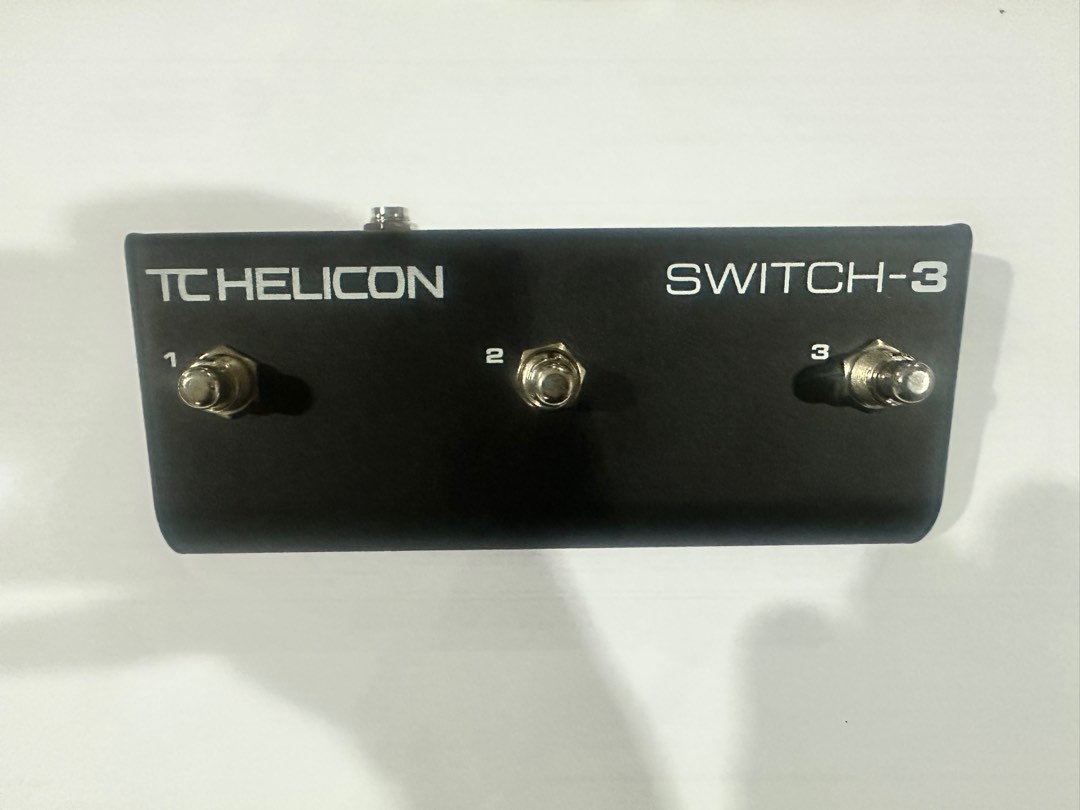 TC-Helicon Switch-3 Foot Switch, Hobbies & Toys, Music & Media, Music ...