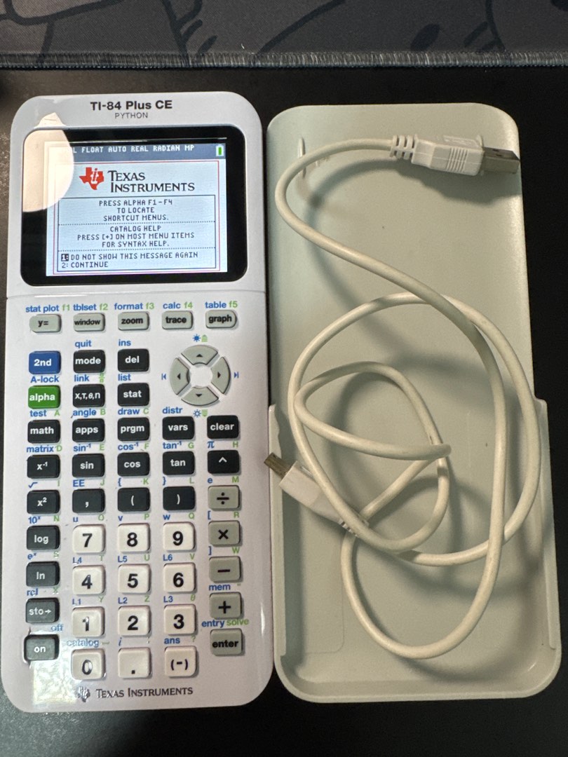 Texas Instruments TI-84 Plus CE Python Calculator, Hobbies & Toys ...