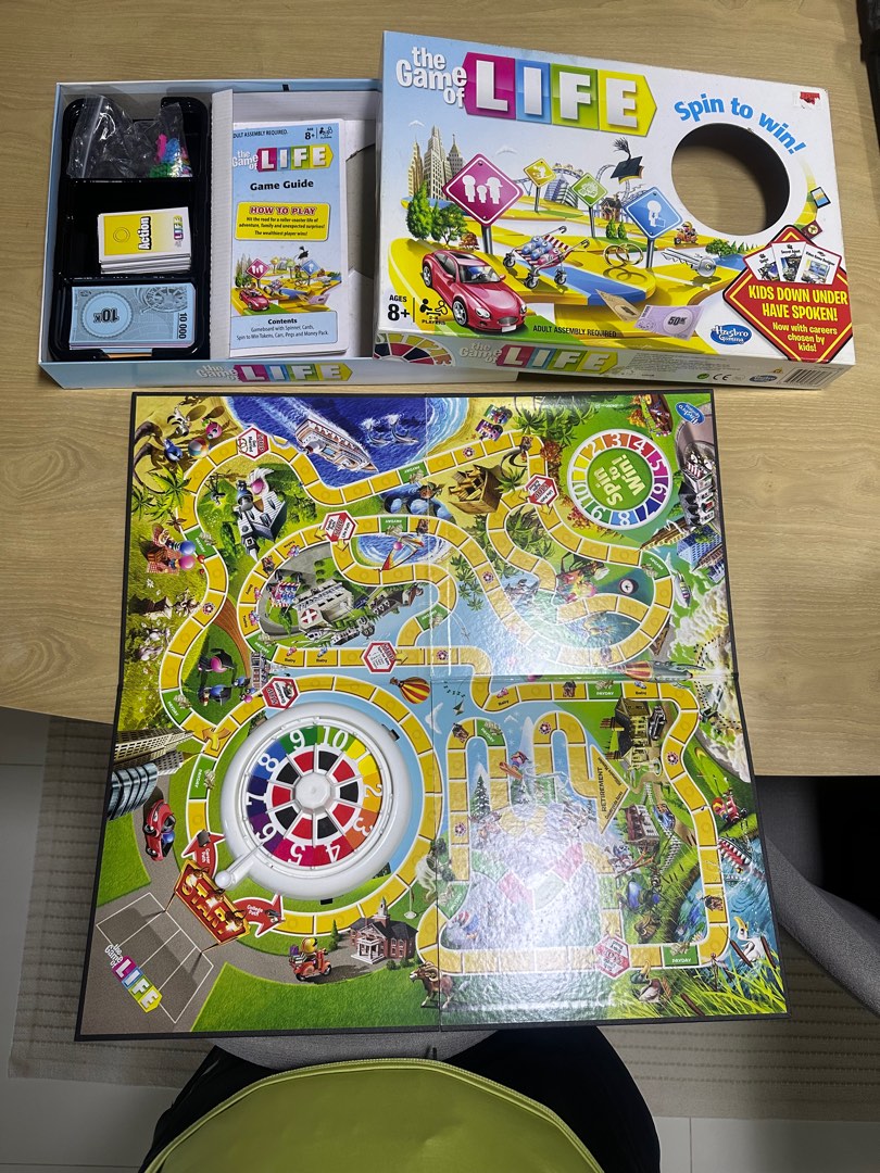 The Game of Life Board Game, Hobbies & Toys, Toys & Games on Carousell