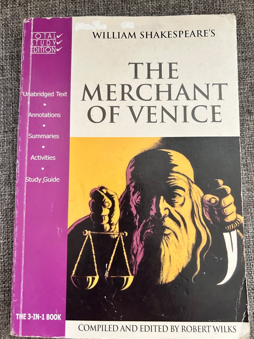 The Merchant of Venice - Study Edition, Hobbies & Toys, Books ...