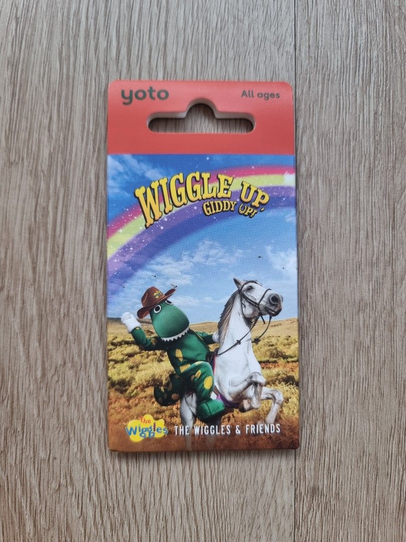 The Wiggles Wiggle Up, Giddy Up! Yoto song card, Hobbies & Toys, Toys ...
