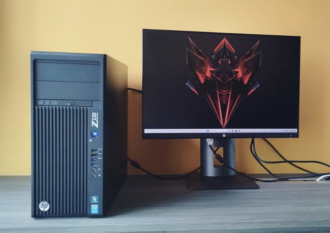 Top End HP ‘Z’ Workstation, intel Xeon E3-1220 V3 Quad core Processor ...