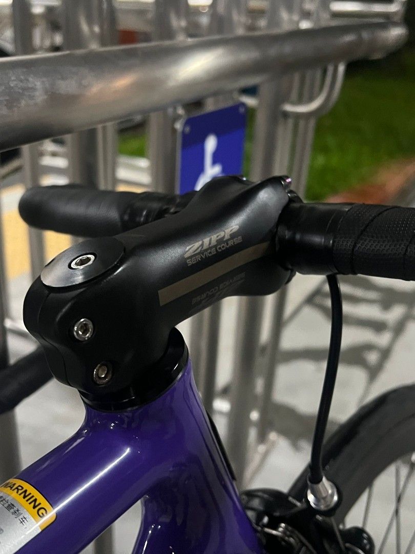 Tsunami snm100 purple wtt, Sports Equipment, Bicycles & Parts, Bicycles on Carousell