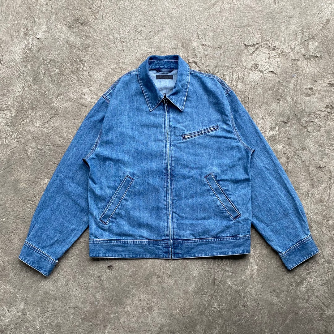 Uniqlo Zip-Up Blouson Jacket, Men's Fashion, Coats, Jackets and ...