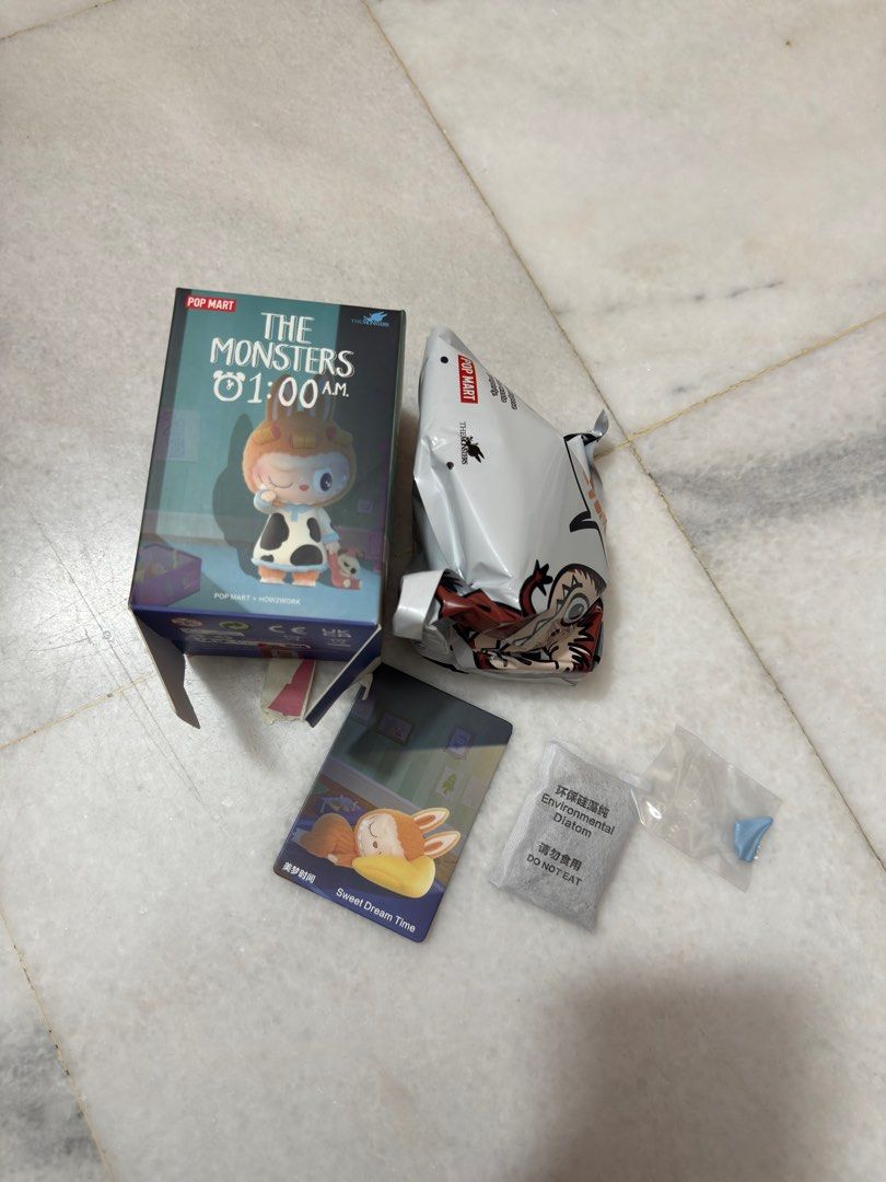 [WTT/WTS] Pop Mart The Monsters 1:00 AM labubu Sweet Dream Time blind box, Hobbies & Toys, Toys ...