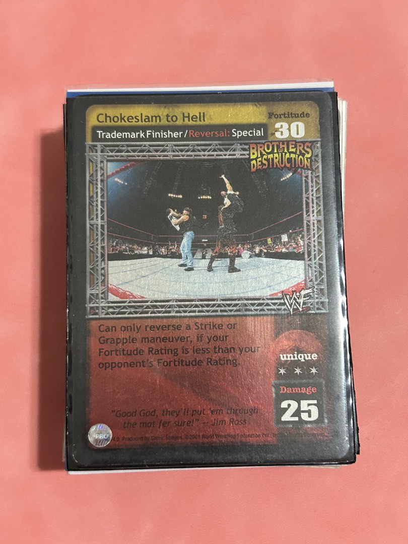 WWF WWE RAW DEAL - Chokeslam to hell, Hobbies & Toys, Toys & Games on ...