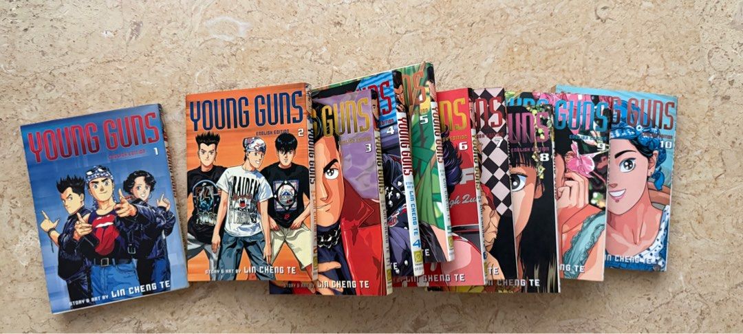 Young Guns Manga - Volumes 1-10, Hobbies & Toys, Books & Magazines ...